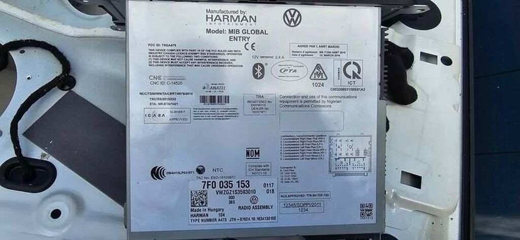 MULTIMEDIA, RADIO ZA VOLKSWAGEN CADDY | Multimedija, radio VW