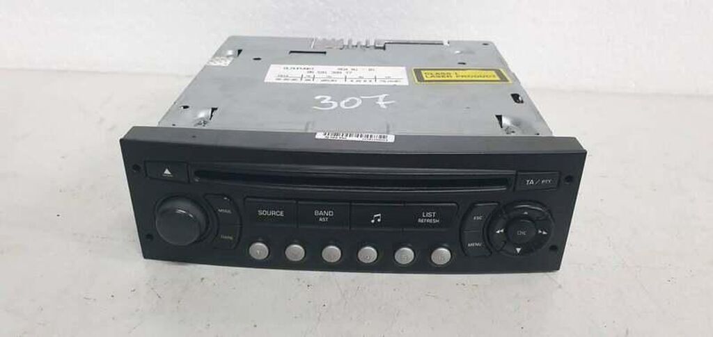 CD PLEJER MUZIKA ZA PEUGEOT 307 | CD Plejer Muzika Peugeot Pezo 307