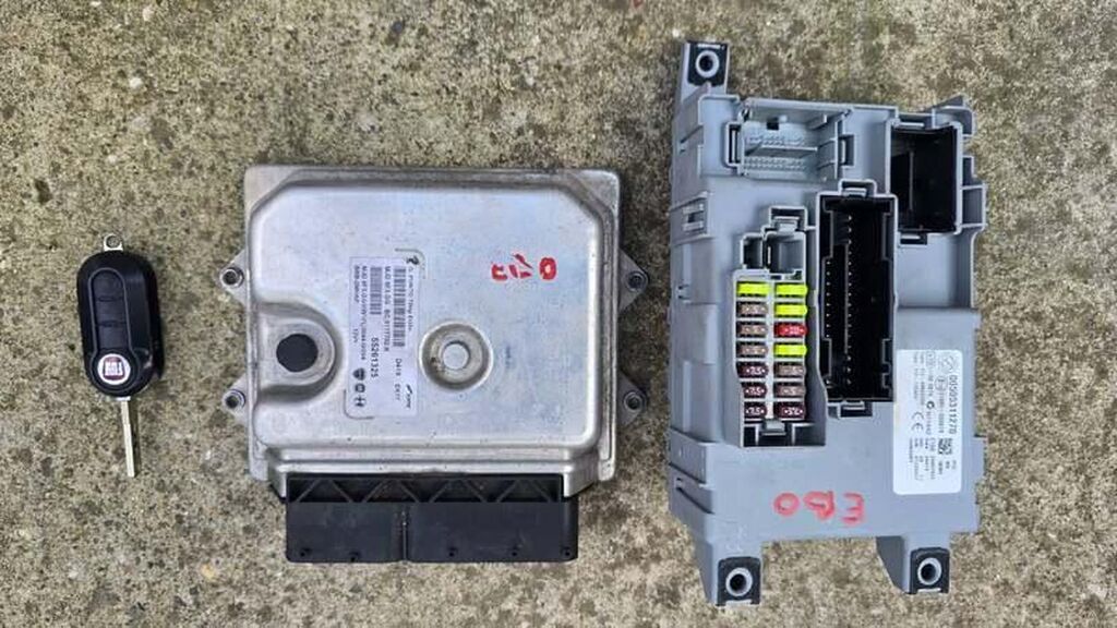 KOMPJUTER - RAČUNAR SET ZA FIAT PUNTO, EVO | Racunar Kljuc Set Fiat