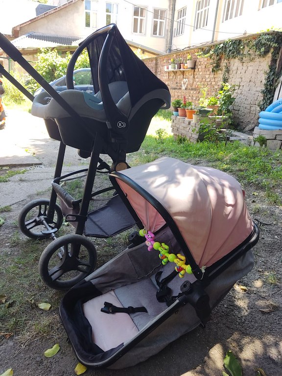 Kombinovani set za bebe – kolica + auto-sedište (3 u 1) MAKSIMALNO