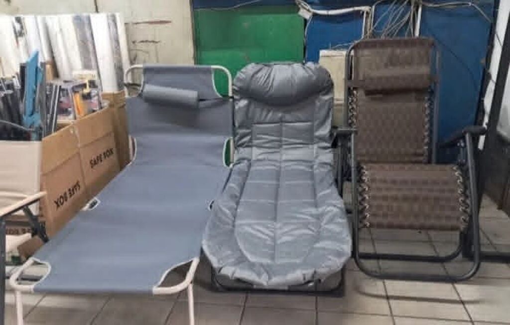 Baštenske / plažne ležaljke i sklopiva stolica – više modela Opis