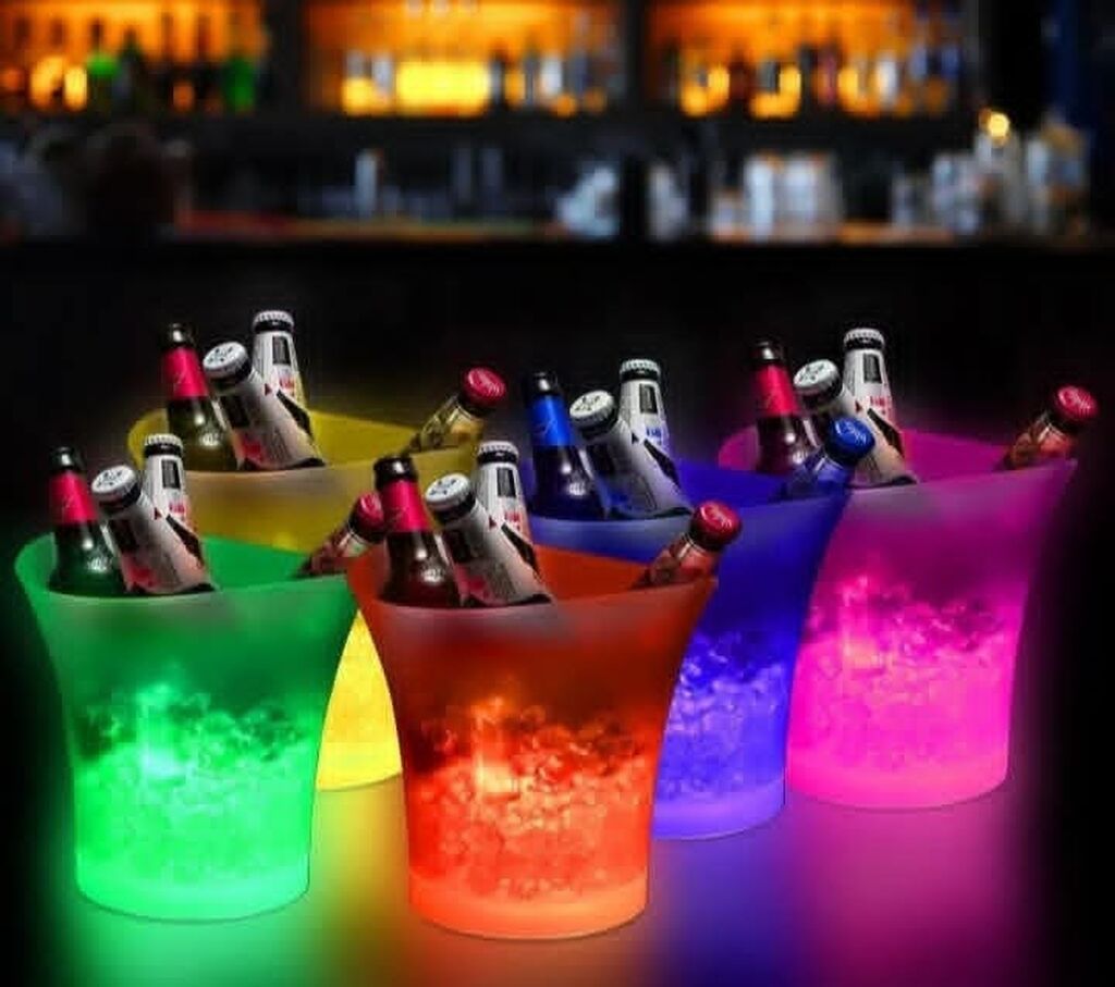 LED kanta/kibla plus ZVUCNiK za led i flaše – RGB svetleće Cena 3500