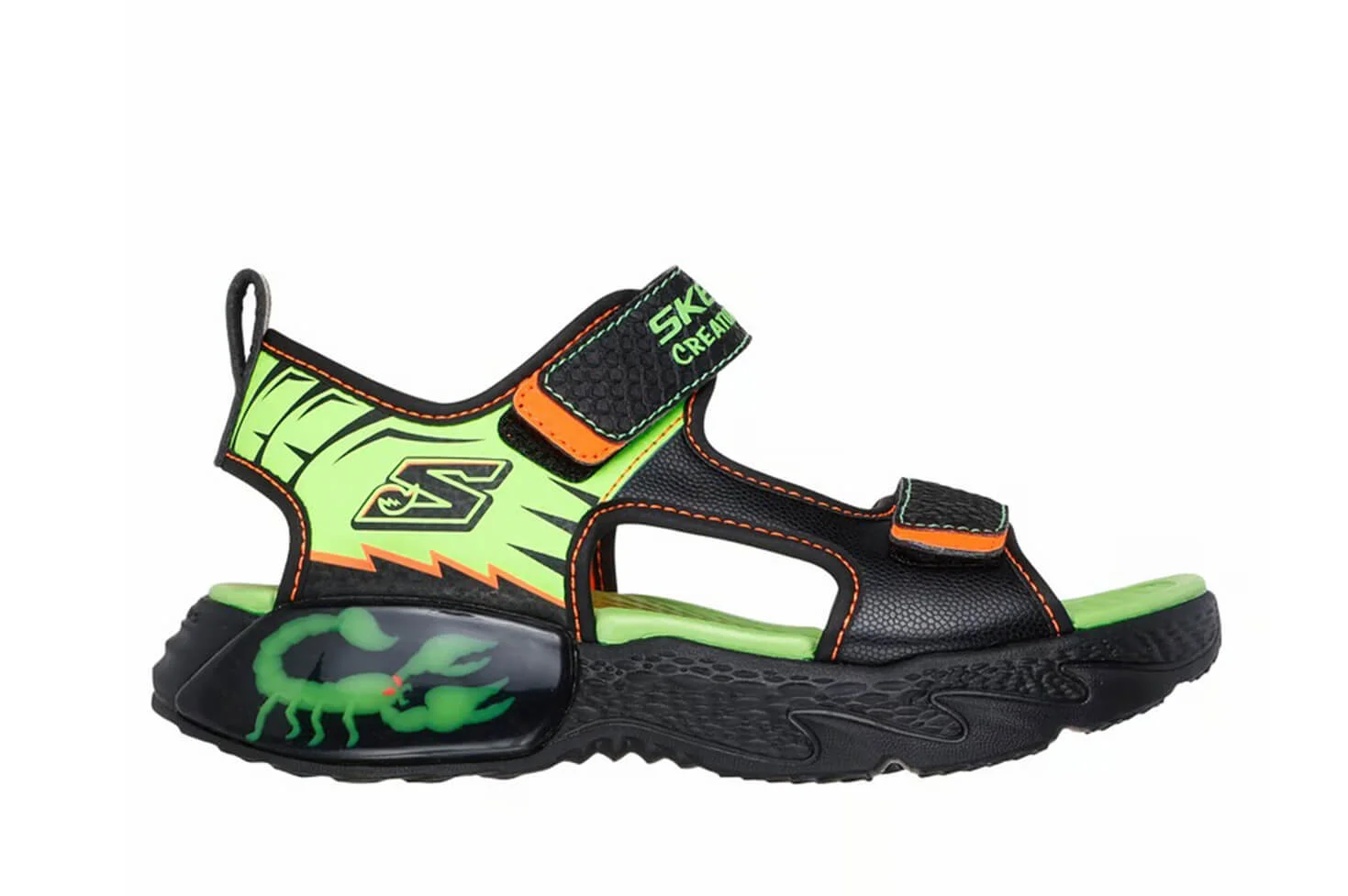 SKECHERS 402121L BKLMBLACK/LI