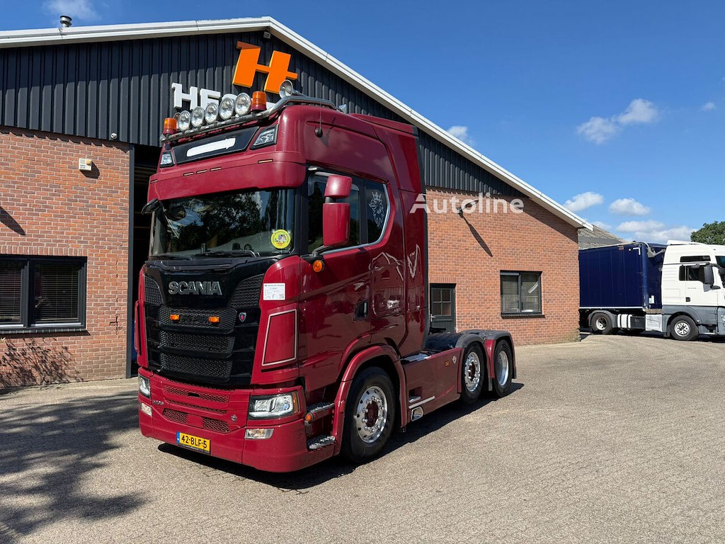 Scania S520 V8 6x2 Full Air PTO/Hydraulic Standairco Alcoa's NL Truck A tegljač
