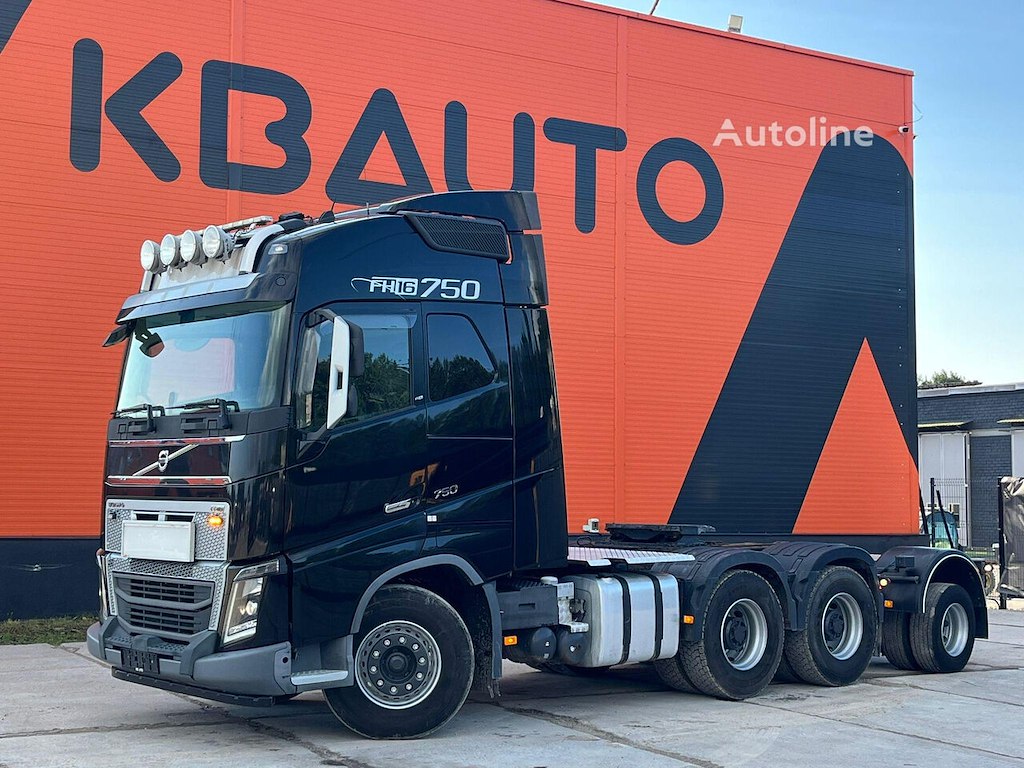 Volvo FH 16 750 8x4 GCW 90 ton / DOLLY / RETARDER tegljač