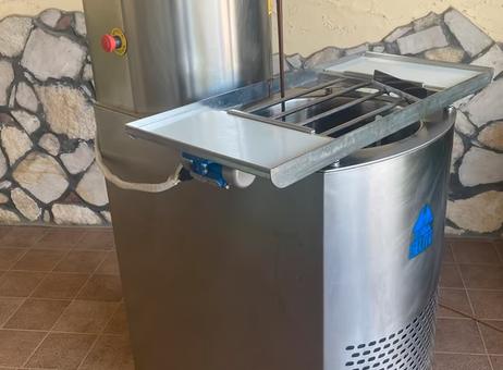 Selmi Futura Eks mašina za temperiranje čokolade sa RS200 trakom za oblaganje