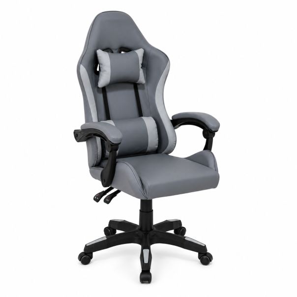 MODUL Gejmerska stolica Nimbus-L sivo-siva gc-004