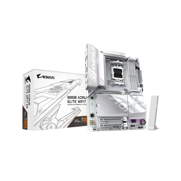 Matična ploča AM5 Gigabyte B850 Aorus Elite WIFI 7 Ice DDR5
