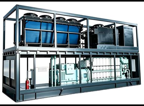 Beijing Zino Power Co., Ltd. SP2000 Stack Power 2000 SP2000 1880kWe Контејнерски Генератор Средње Брзине