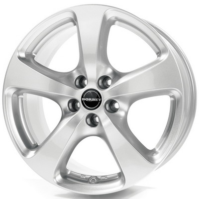 BORBET
CC CRYSTAL SILVER 17x8-5/112