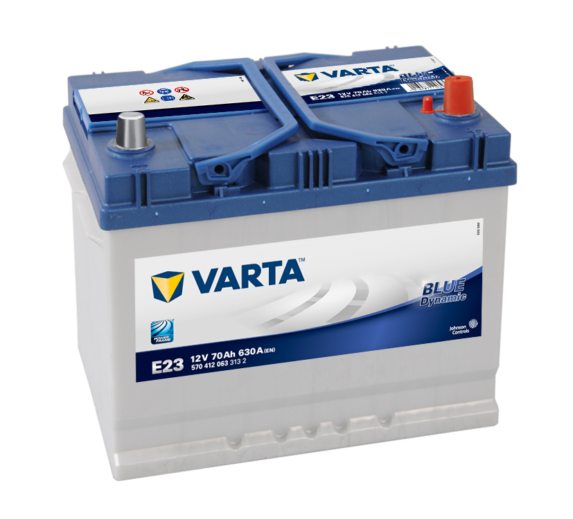 Varta ASIA E23 VARTA DYNAMIC SLI
12V-70AH D+ ASIA E23 DYNAMIC SLI