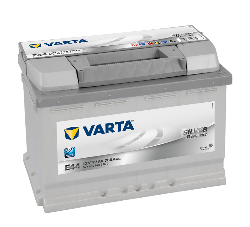 Varta
12V-77AH D+ E44 DYNAMIC SLI