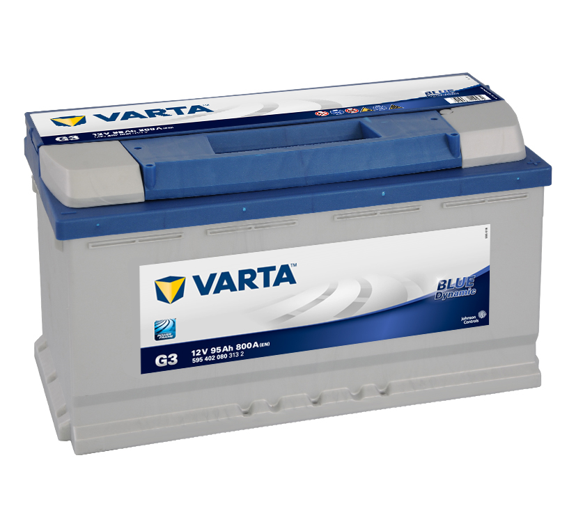 Varta G3 VARTA DYNAMIC SLI
12V-95AH D+ G3 DYNAMIC SLI