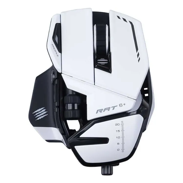 MAD CATZ R.A.T. 6+ White Miš