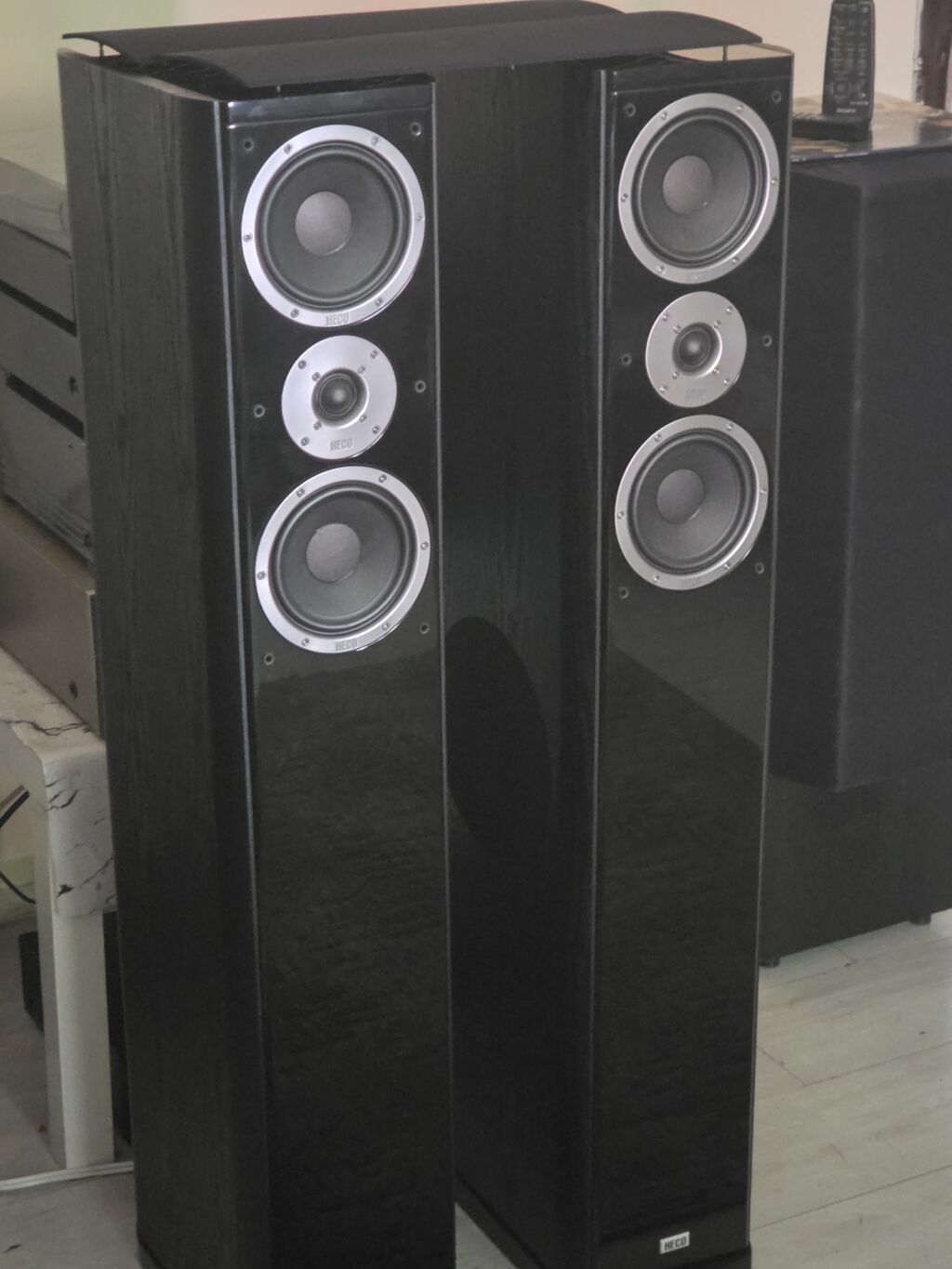 Heco Music Style 800 -Vrhunski Zvucnici-Mint Stanje - Konstrukcija