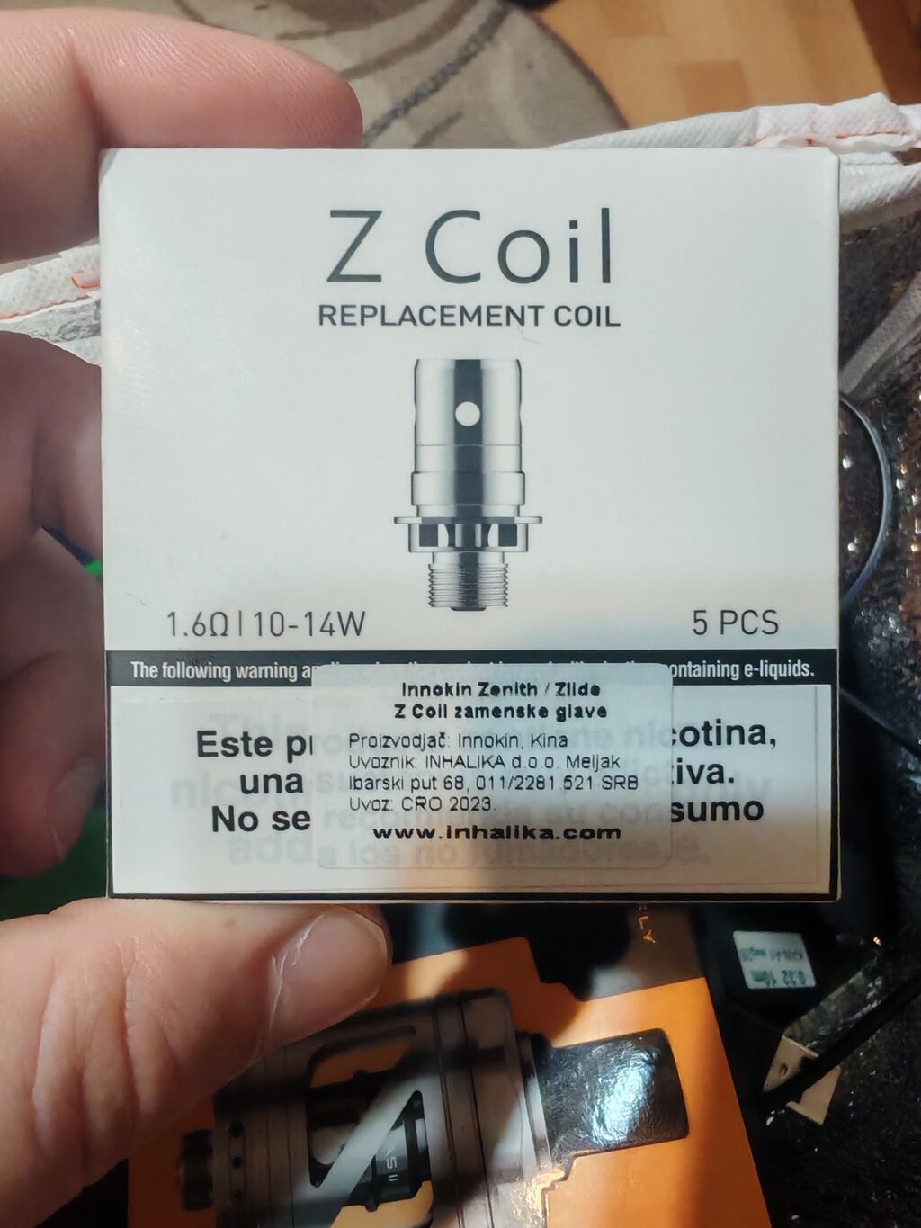 Innokin Z Coil – zamenjske glave za atomizere Zenith/Zlide - Tip: KAL