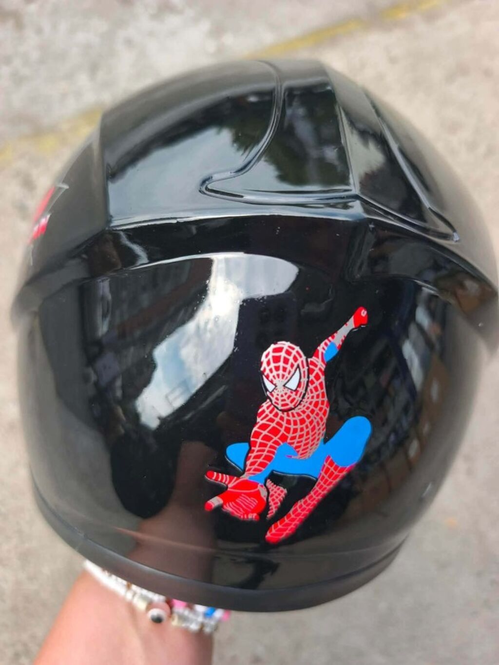 Dečija Moto Kaciga Spider-Man – Sa Vizirom – Crna Unesite radost i