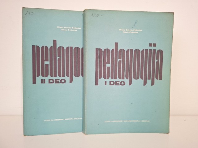 Pedagogija  - Milena Orlović Potkonjak / Nikola Potkonj