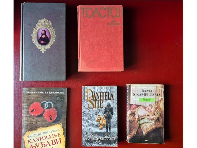 5 Knjiga - Ljubavni romani