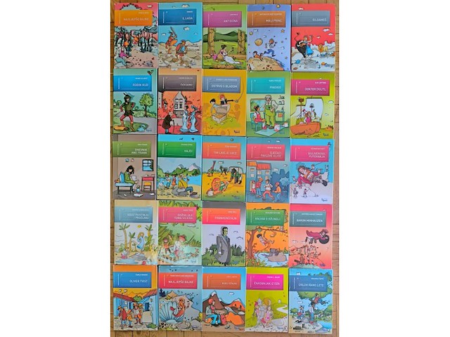 Biblioteka za djecu i škole 1-25: komplet