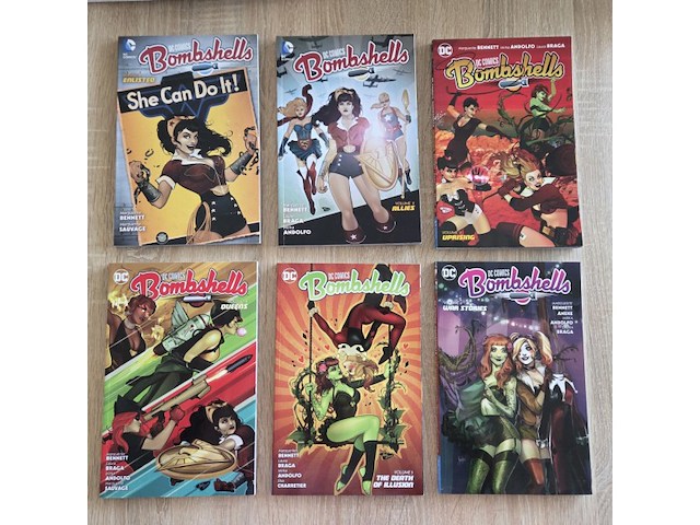 DC Comics: Bombshells vol.1-6 TPB