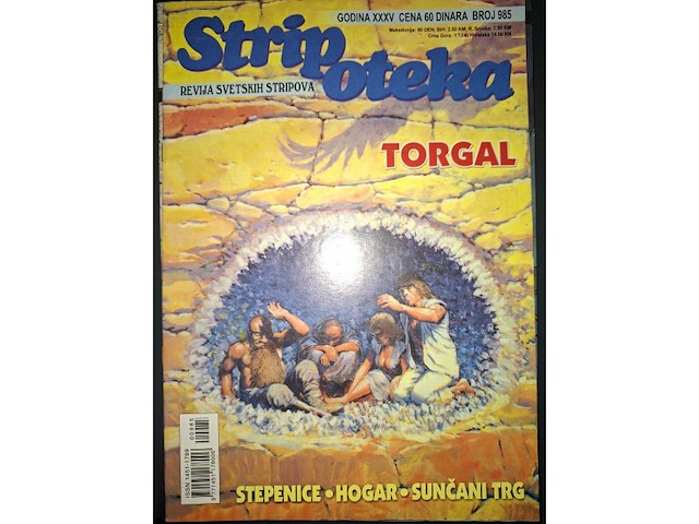 Stripoteka broj 985, Torgal, Stepenice, Hogar
