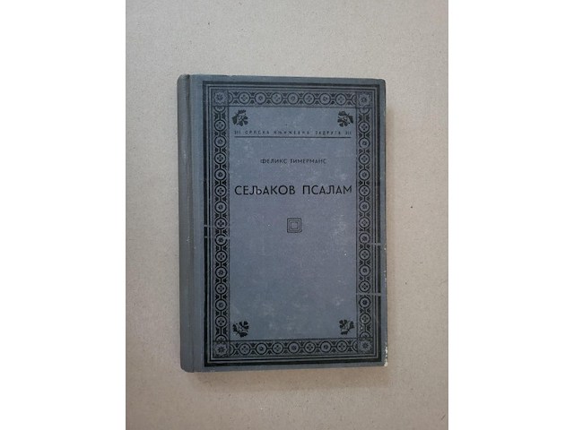 Seljakov psalam - Feliks Timermans