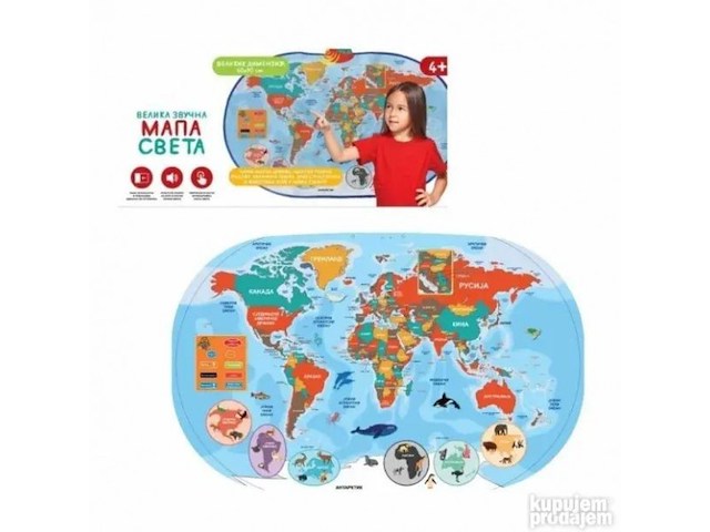 Velika zvucna mapa sveta