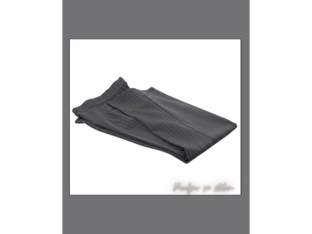 5.4.2. Sive elegantne pantalone na štraftama M