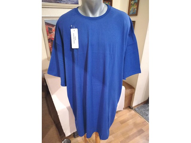 Nova muska pamucna majica Fashion Veliki broj 6XL Plava