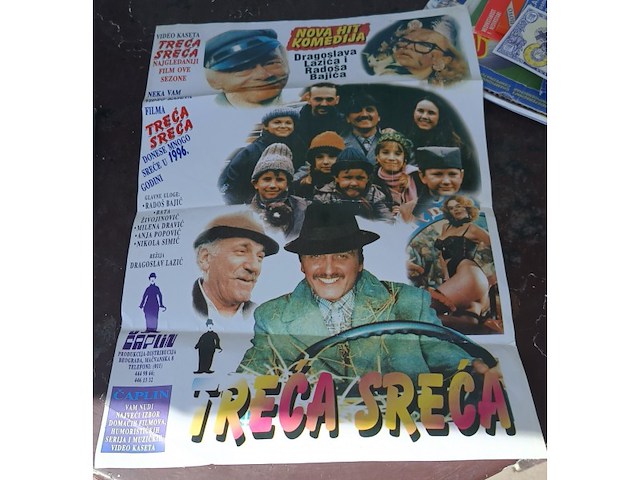 plakat za dvd Treća sreća