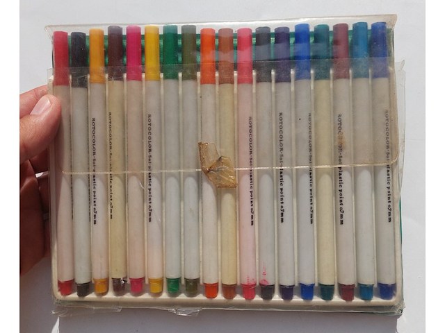 ROTOCOLOR TOZ ZAGREB PISU I DALJE! FLOMASTERI VELIKO PA