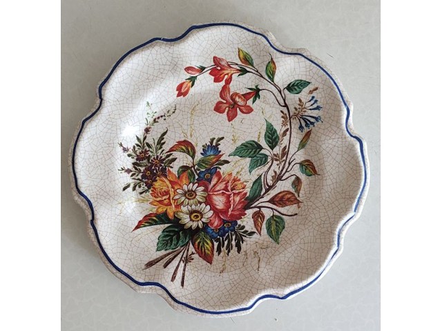 Retro ukrasni tanjir za zid Italian Style 27 cm