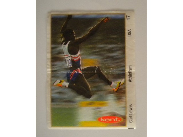 (Žv) Sličica iz žvaka `Carl Lewis`