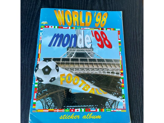World Monde 98 SVETSKO PRVENSTVO 1998 god.