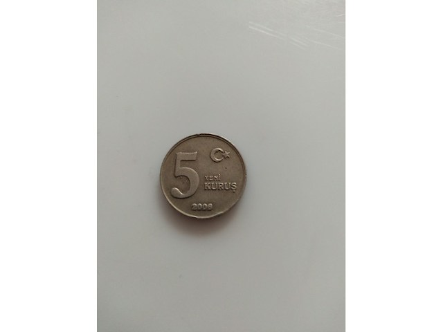 5 novih kuruša Turska 2006.
