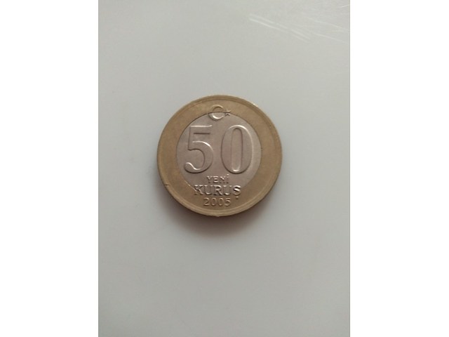 50 novih kuruša Turska 2005.