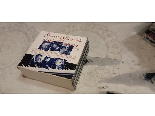 Great Pianists of the Century (5 X CD  Box Set)