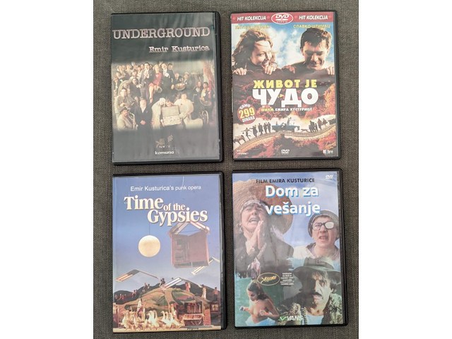 Lot DVD - Emir Kusturica