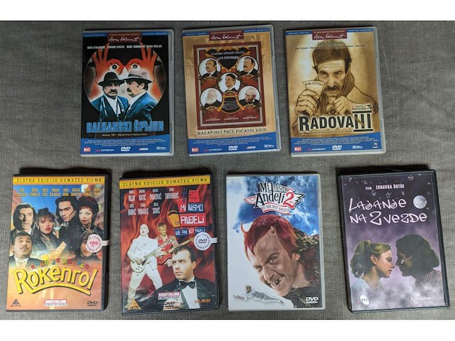 Lot sedam, kultnih, domaćih filmova