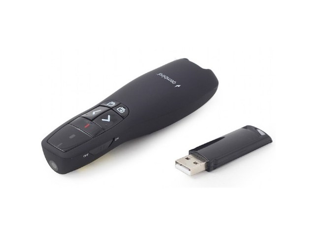 WP-L-12 Gembird Wireless prezenter, laser pointer