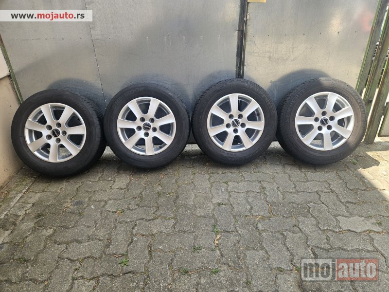 Alu felne 15,5x112 sa letnjim gumama