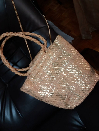 Zara pletena torba