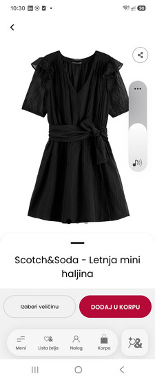Scotch and soda haljina S velicina nova