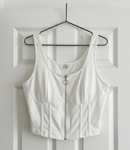Krop top korset majica xxxl NOVO