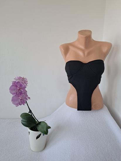 SHEIN asimetricni top bez bretela vel XS