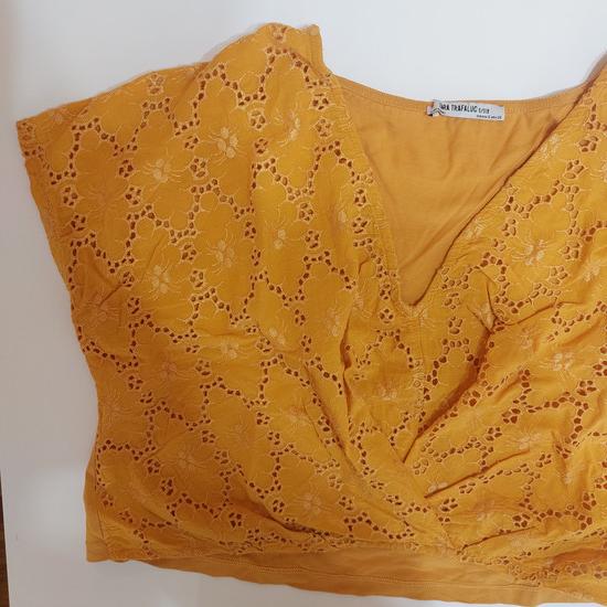 %Akcija zara oker majica s/m