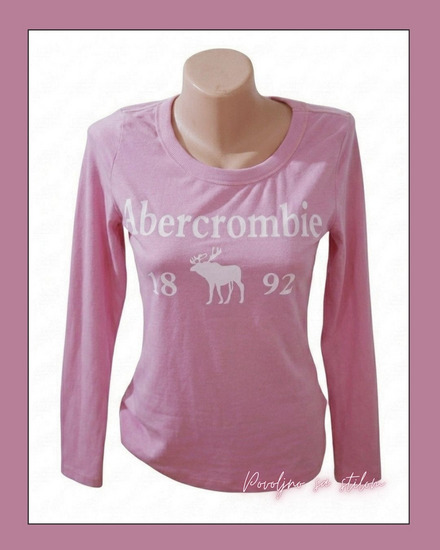 4.5. Abercrombie roza efektna majica XS