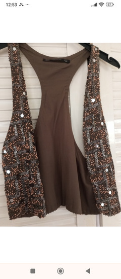 ZARA prsluk od perlica S/M