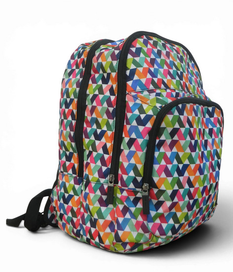 Miquelrius Design ranac geometrijski print kao nov